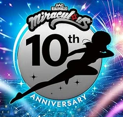 Miraculous: Tales of Ladybug and Cat Noir/Anniversary logos | Logopedia | Fandom