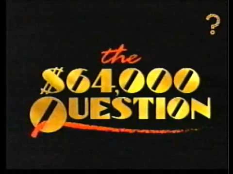 The $64,000 Question (UK) | Logopedia | Fandom