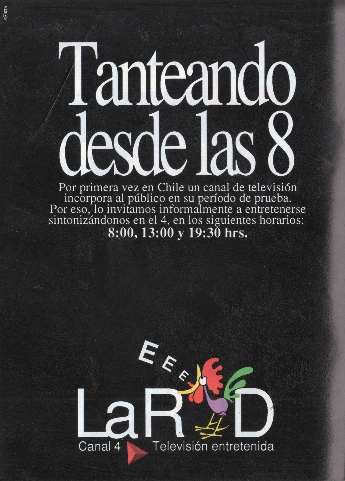 La Red (Chile)/Publicidad impresa | Logopedia | Fandom