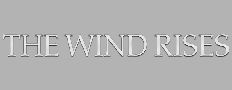 The Wind Rises | Logopedia | Fandom