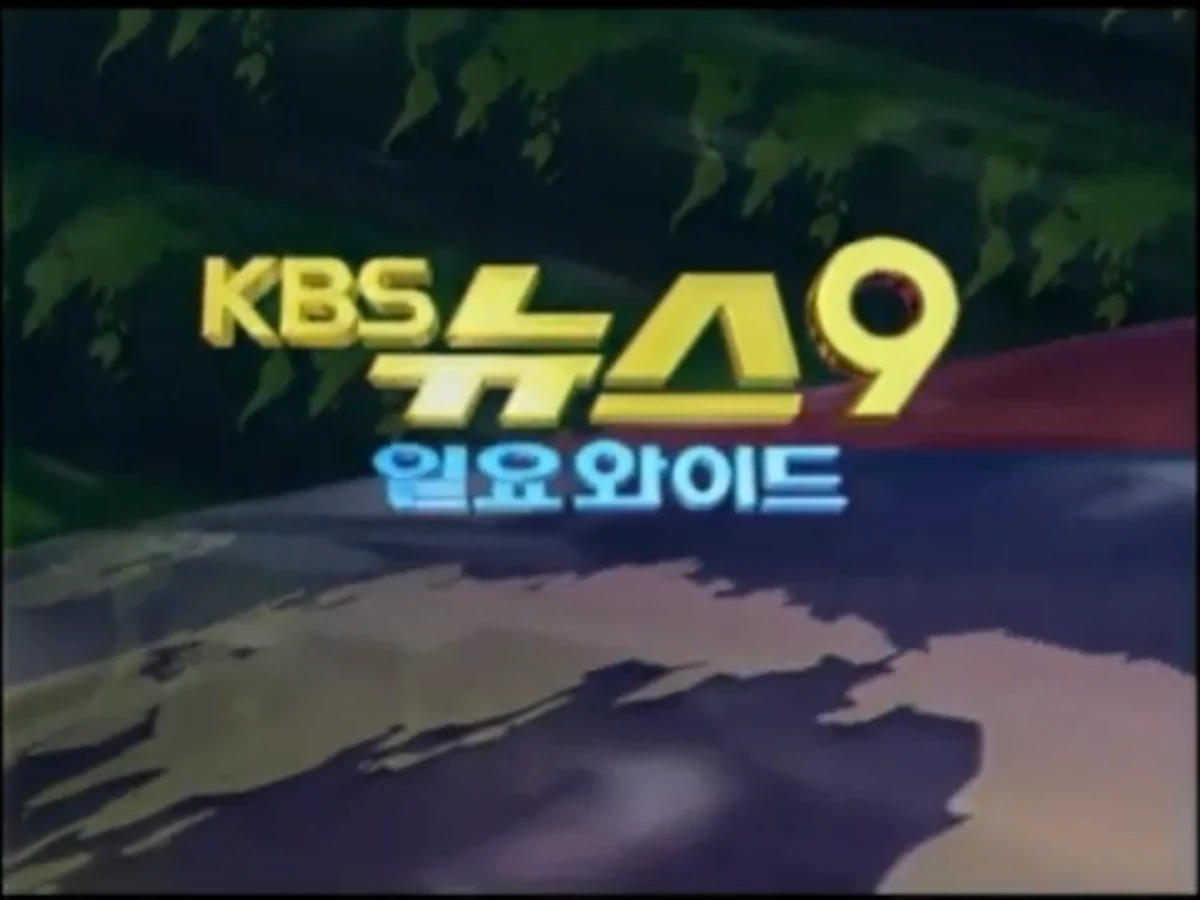 KBS News 9 Sunday Wide | Logopedia | Fandom