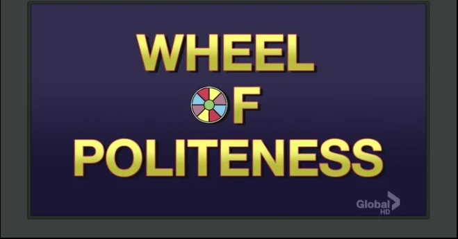 Wheel of Politeness | Logopedia | Fandom