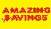 Amazing Savings | Logopedia | Fandom
