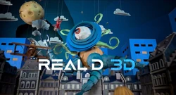 Logotipo 3d Real D