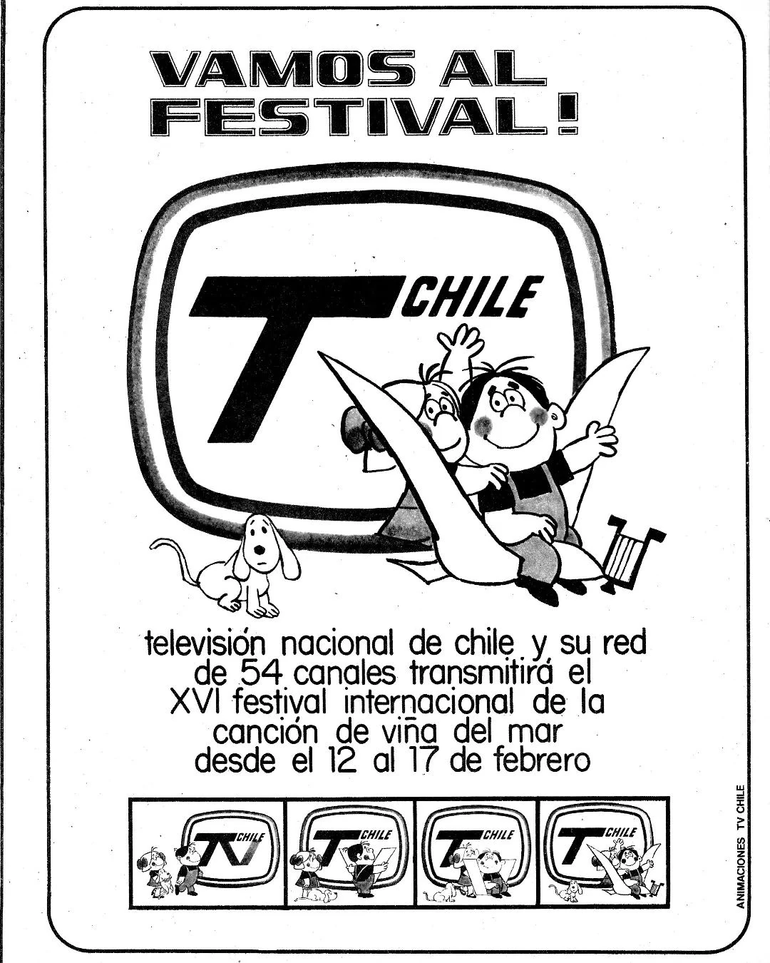 Televisión Nacional de Chile/Publicidad impresa | Logopedia | Fandom