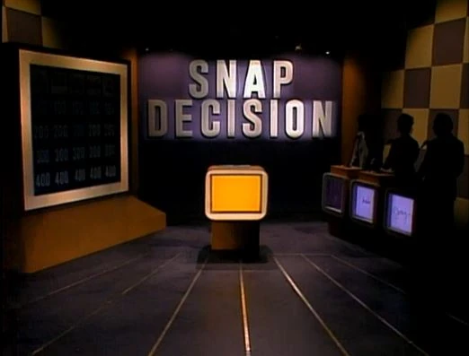 Snap Decision | Logopedia | Fandom