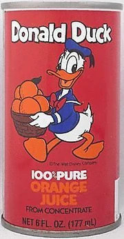 Donald Duck Orange Juice | Logopedia | Fandom