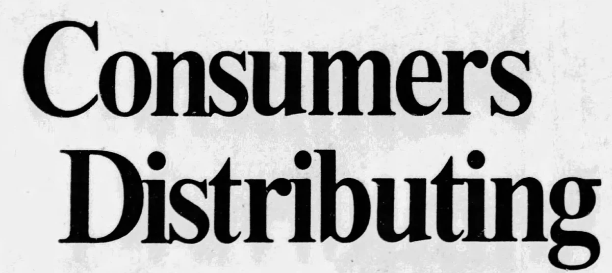 Consumers Distributing | Logopedia | Fandom