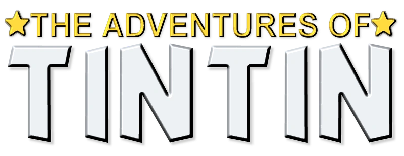 The Adventures Of Tintin Logo Vintage Film The ADVENTURES OF TINTIN