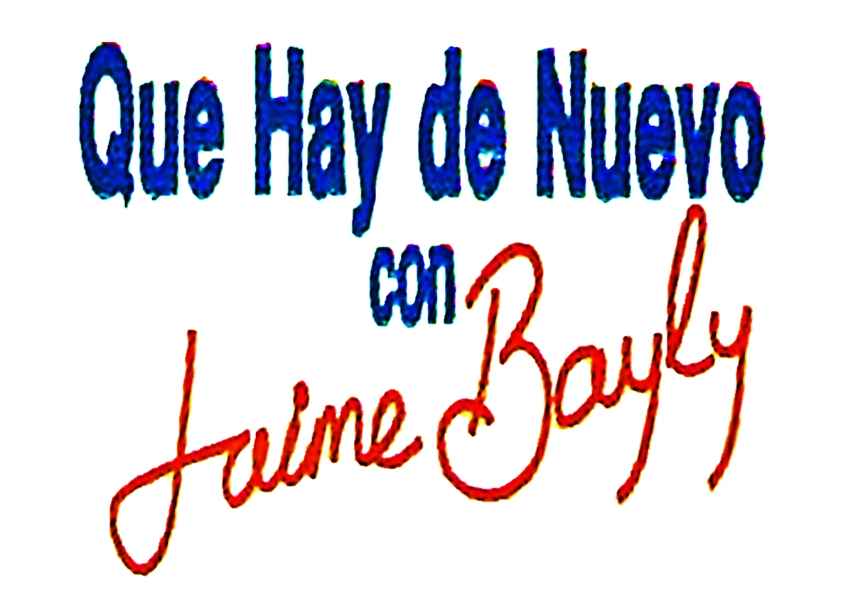 Qué hay de nuevo con Jaime Bayly | Logopedia | Fandom