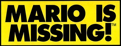Mario is Missing! | Logopedia | Fandom