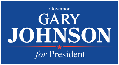 Gary Johnson presidential campaign, 2016 | Logopedia | Fandom