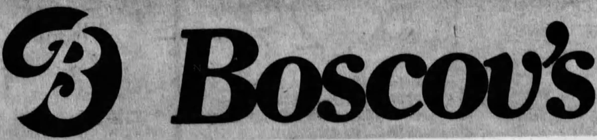 Boscov's | Logopedia | Fandom