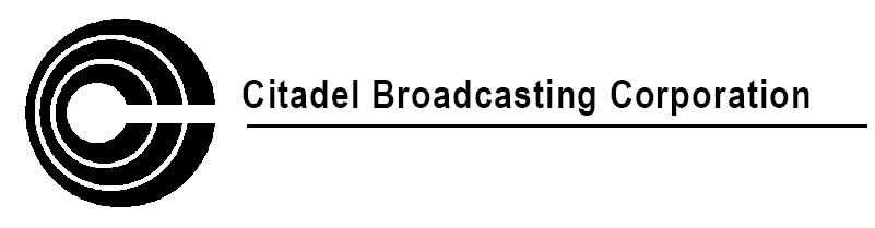 Citadel Broadcasting Corporation | Logopedia | Fandom