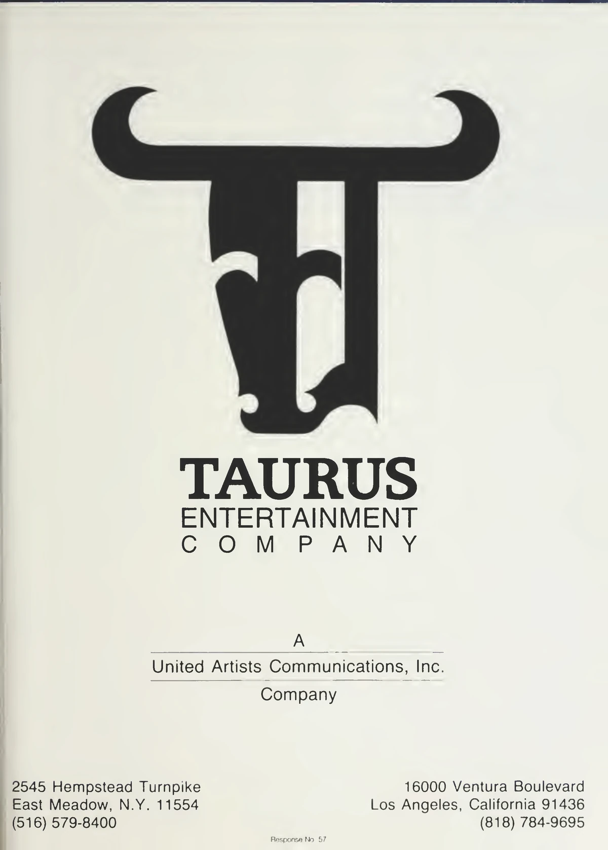 Taurus Entertainment Company | Logopedia | Fandom