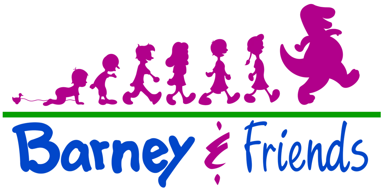 Logo Barney Png Barney Png Files Etsy
