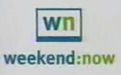 Weekend Now | Logopedia | Fandom