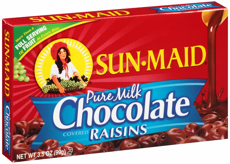 Sun Maid Chocolate Raisins | Logopedia | Fandom