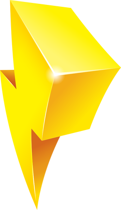 Power Rangers Lightning Bolt Logo