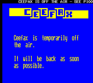 Ceefax | Logopedia | Fandom