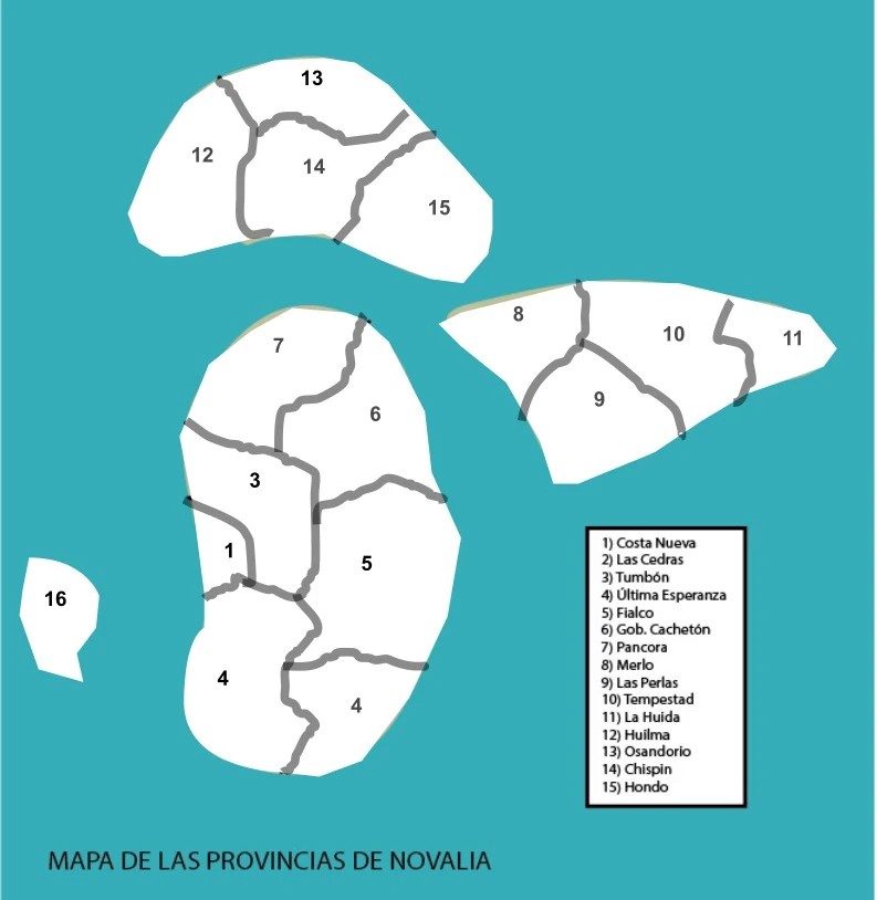 Novalia/Administrative divisions | Logofanonpedia | Fandom
