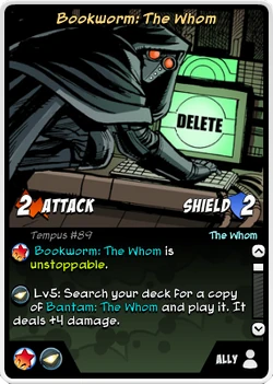 Bookworm: The Whom | Legacy of Heroes Wiki | Fandom