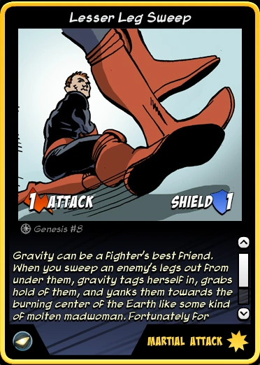 Lesser Leg Sweep | Legacy of Heroes Wiki | Fandom
