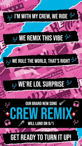Crew Remix | Outrageous Millennial Girls Wiki | Fandom