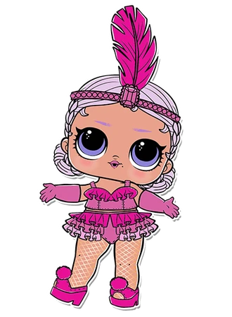 how to draw the lol doll logo