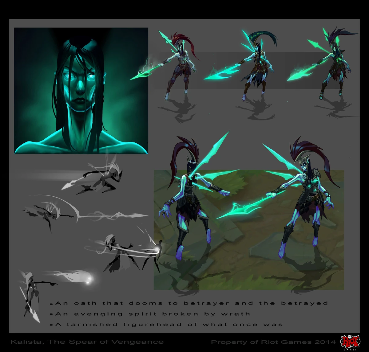 Kalista/Gallery/Concept Art - Leaguepedia | League of Legends Esports Wiki
