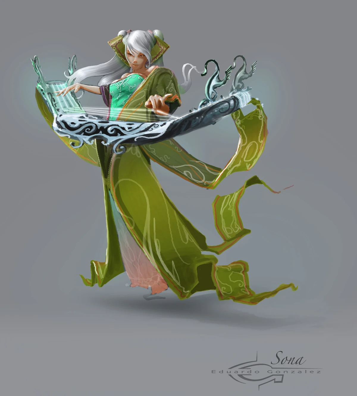 Sona/Gallery/Concept Art - Leaguepedia | League of Legends Esports Wiki