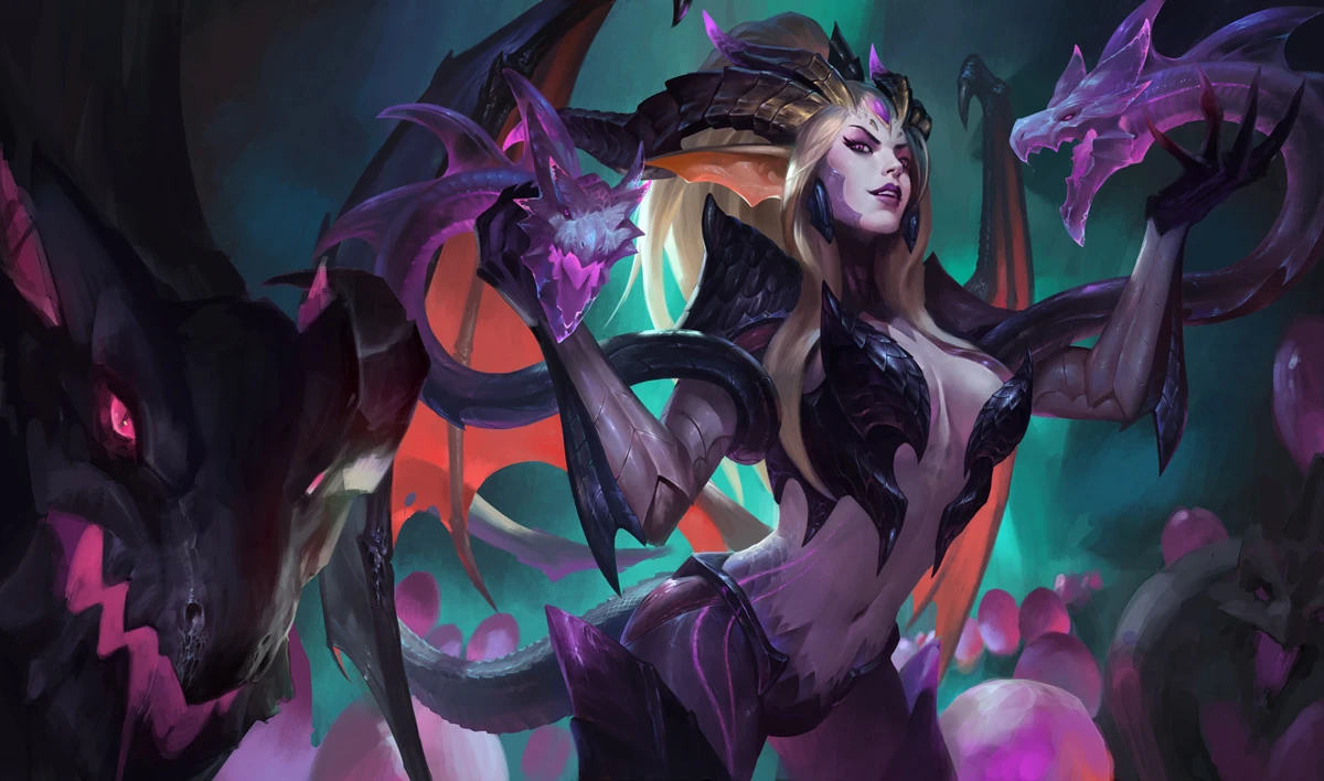 League Of Legends Zyra Splash Art