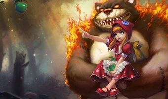 annie splash art lol
