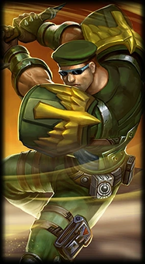 commando skin line league