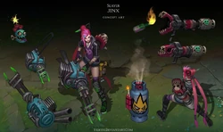 Jinx/Gallery/Concept Art - Leaguepedia | League of Legends Esports Wiki