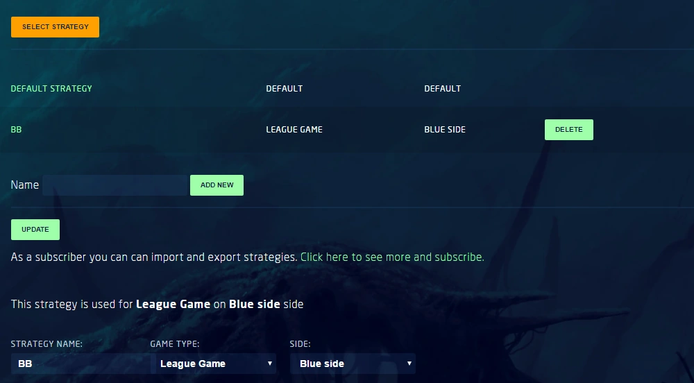 Strategy | Lolmanager Wikia | Fandom