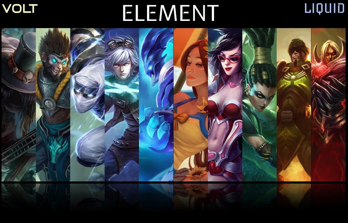Element Liquid | League of Losers Seasons Wiki | Fandom