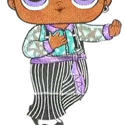 how to draw miss baby lol