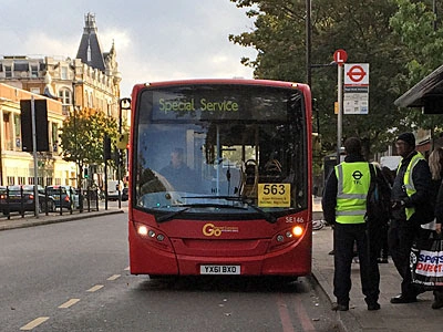 London Buses route 563 | London Wiki | Fandom