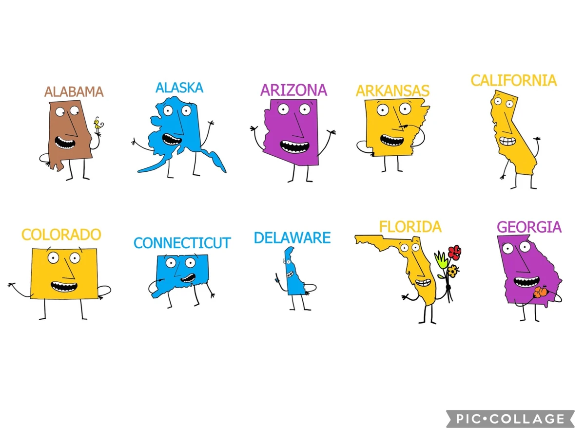 TSSOA Identify the States | Scrambled States of America Fanart Wiki ...