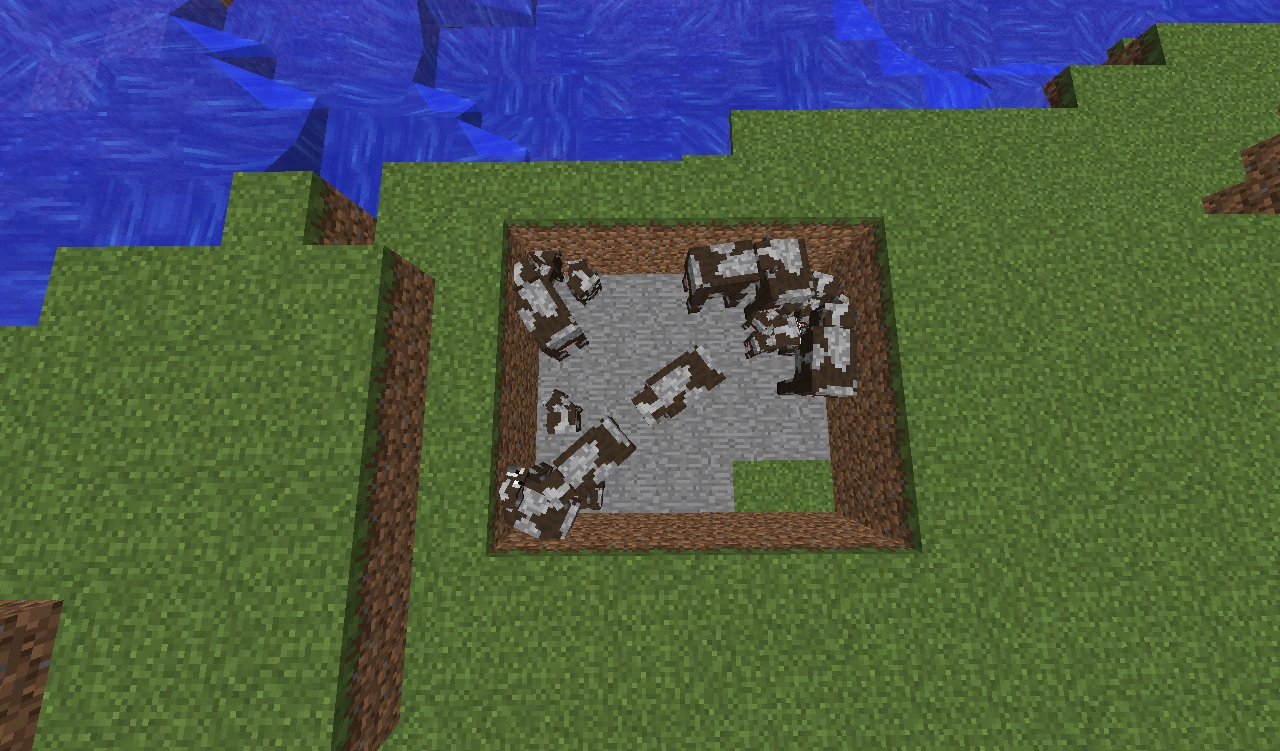 Cow Farm Minecraft