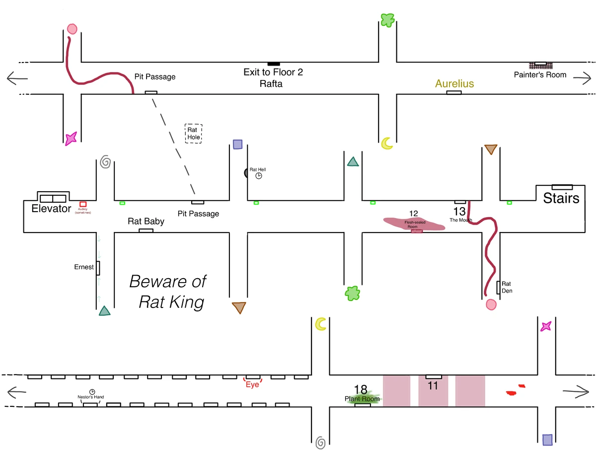 Floor 1 Hallway | Look Outside Wiki | Fandom