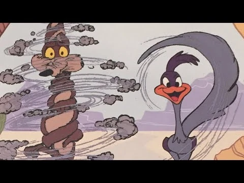 looney tunes coloring pages road runner tracking