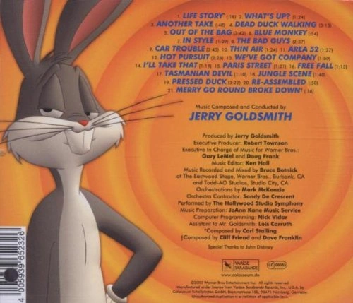 Looney Tunes Back in Action (soundtrack) | Looney Tunes Wiki | Fandom