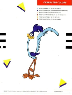 roadrunner coloring sheet