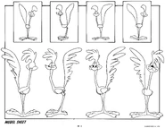 Road Runner/Gallery/Model Sheets and Style Guides | Looney Tunes Wiki ...