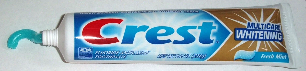 Crest Toothpaste Cartoon