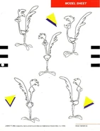 Road Runner/Gallery/Model Sheets and Style Guides | Looney Tunes Wiki ...