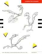 Road Runner/Gallery/Model Sheets and Style Guides | Looney Tunes Wiki ...