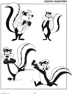 pepe le pew coloring book